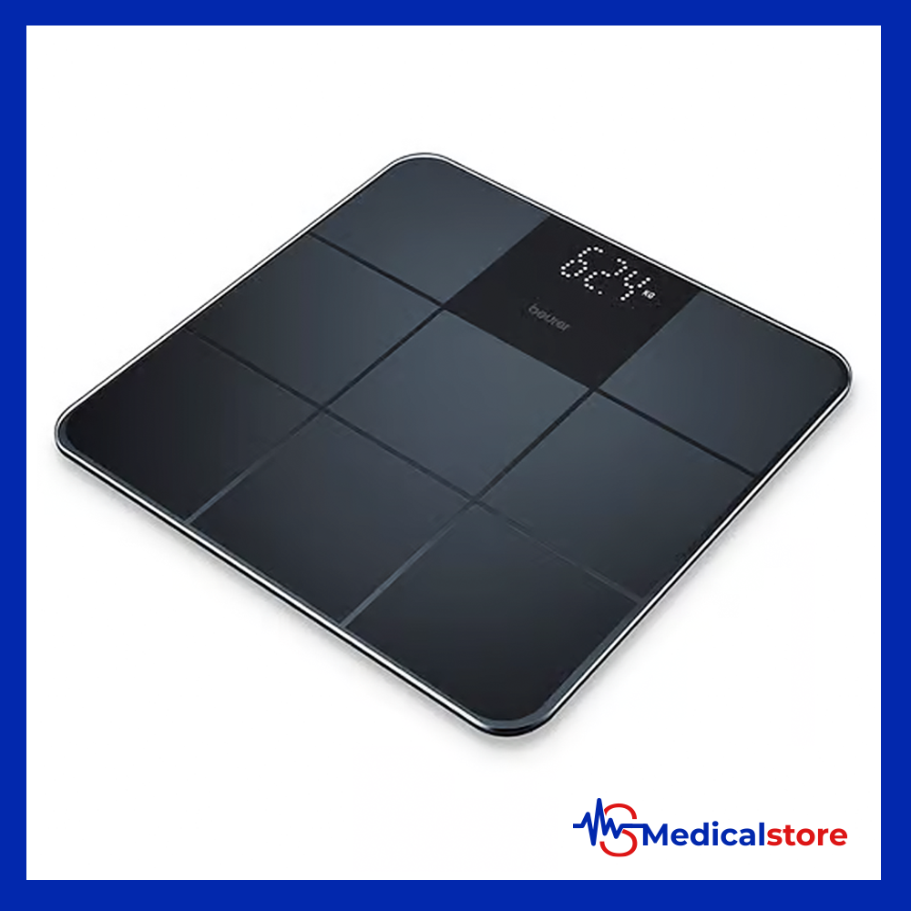 Discover best quality Beurer GS 235 glass bathroom weigth scale with ...